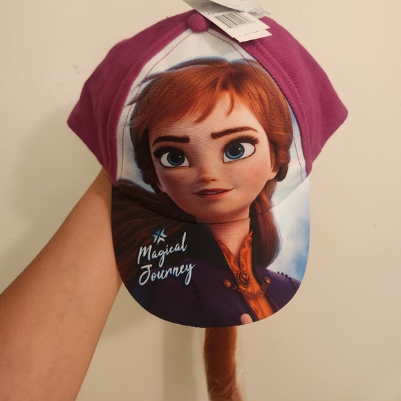 Disney | Accessories | Frozen Anna Hat With Hait | Poshmark